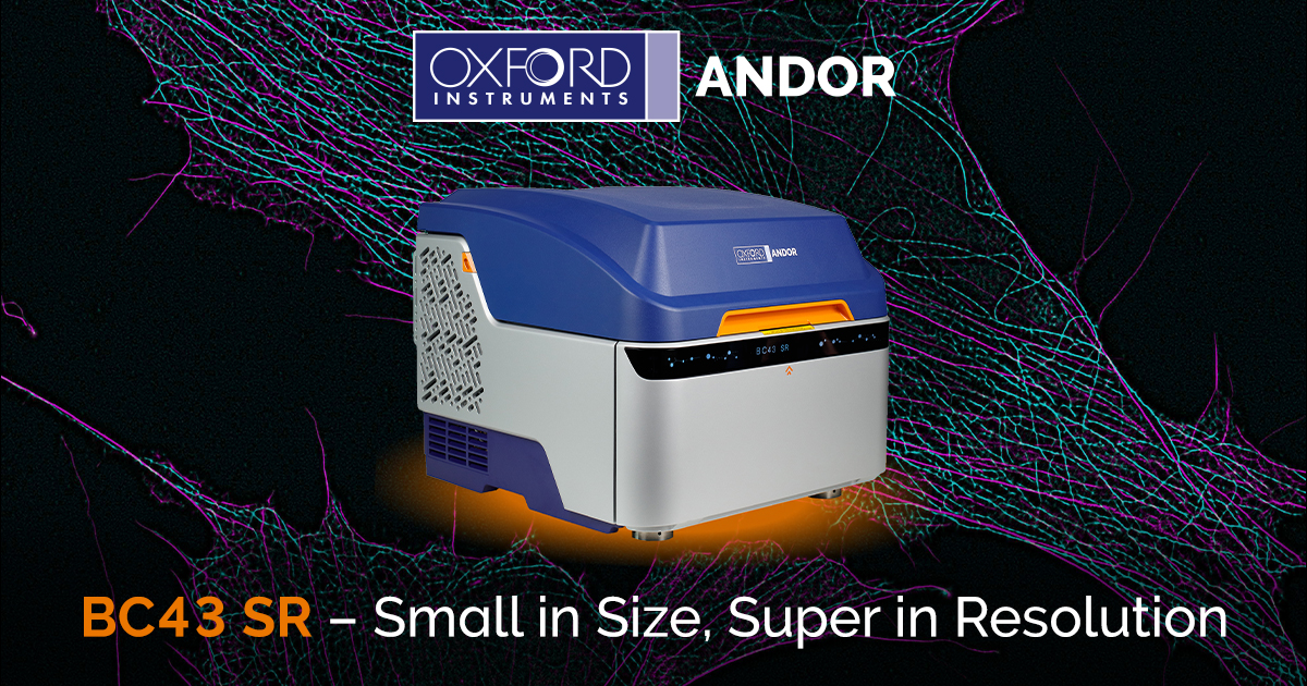 BC43 SR - Benchtop Super Resolution Microscope - Andor - Oxford Instruments