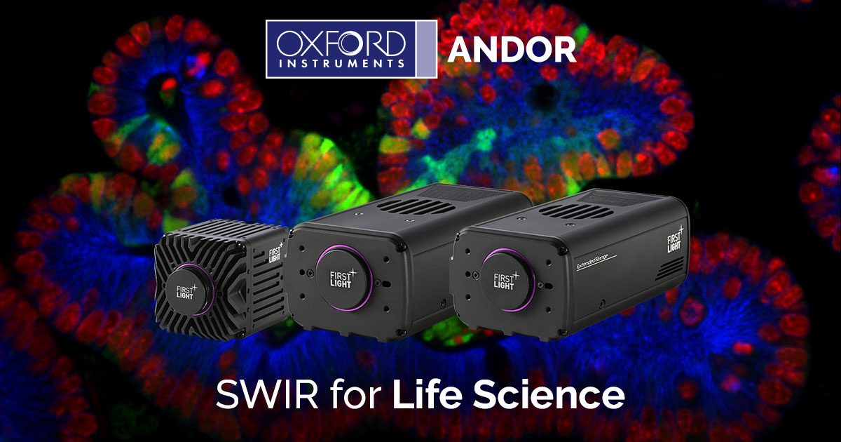 Nir Swir Cameras Market Leading Solutions Andor Oxford Instruments