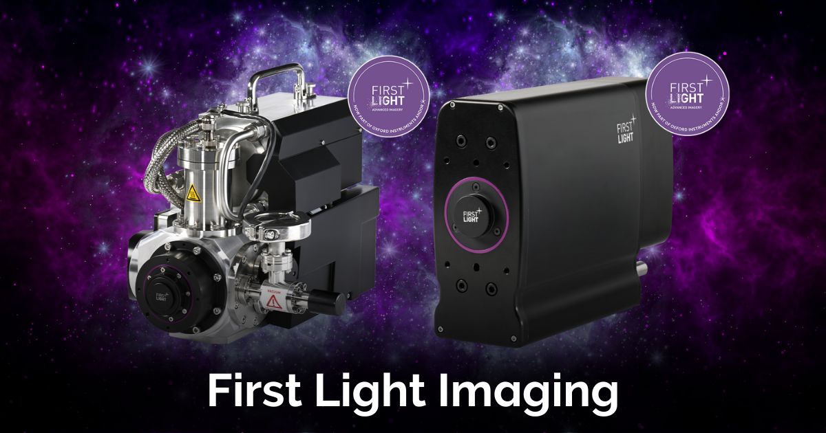 First Light Imaging Cameras - Andor - Oxford Instruments